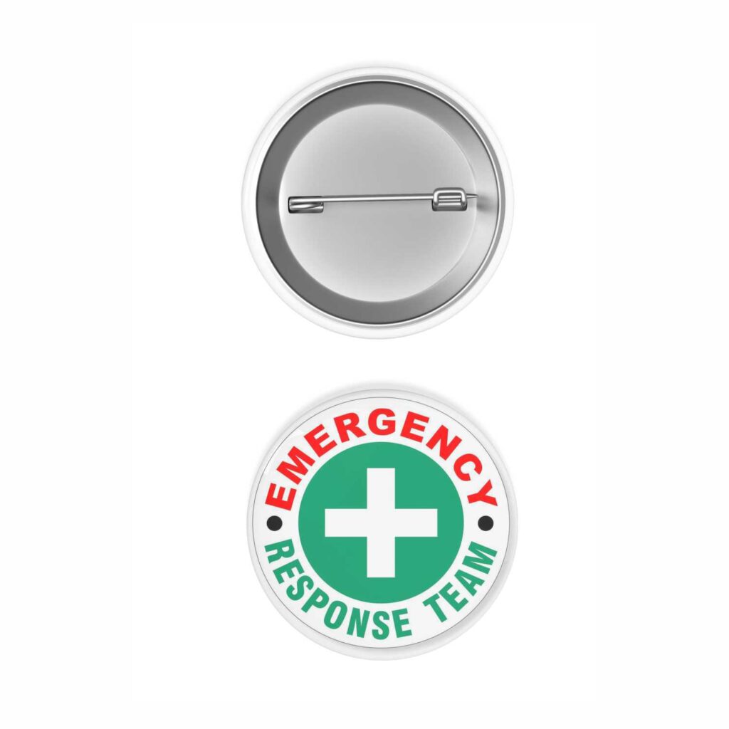 ERT Badge – Emergency Response Team Identification | Workplace Safety ...