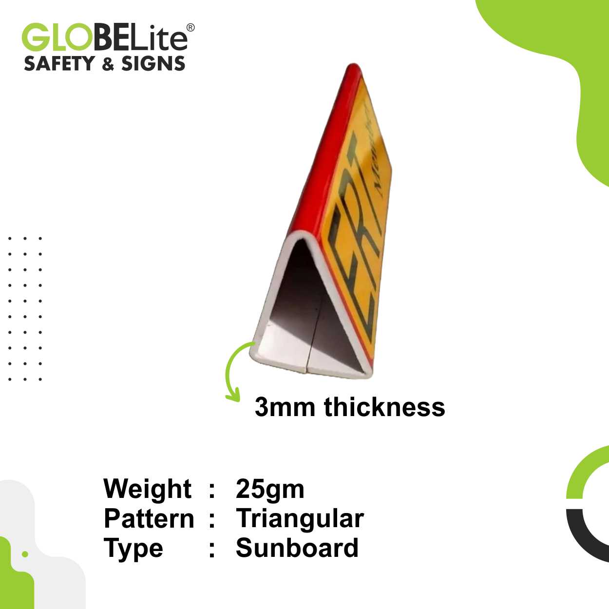 ERT Triangle – Emergency Response Identification Sign | Tabletop Safety ...