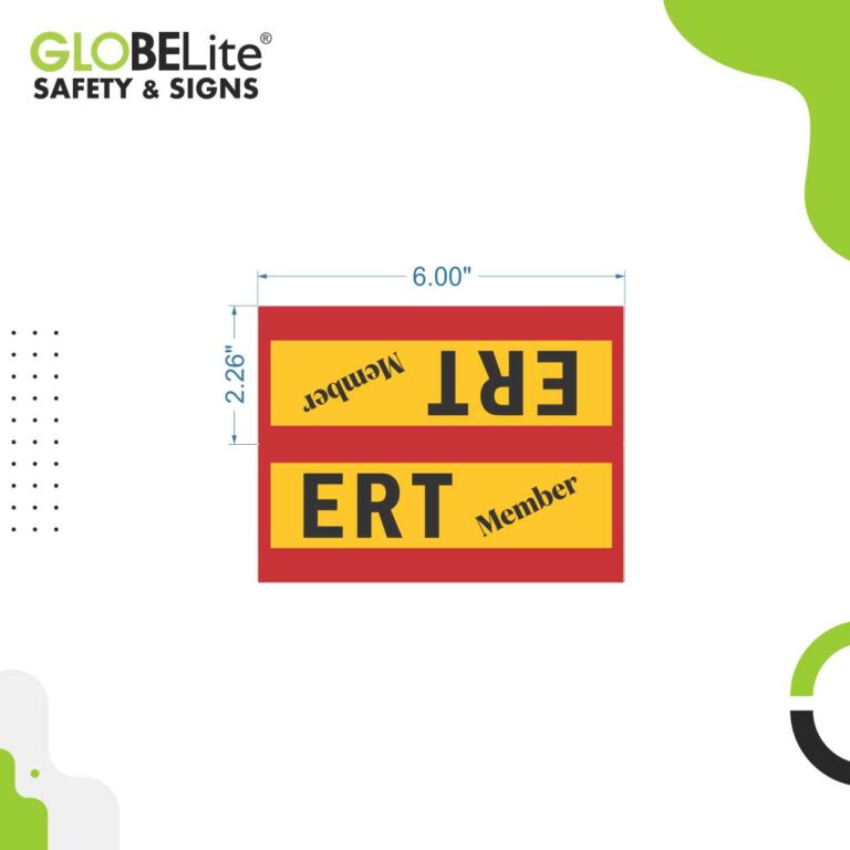 ERT Triangle – Emergency Response Identification Sign | Tabletop Safety ...